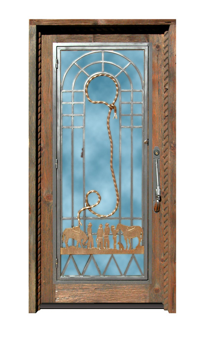 Entry Doors | Western Style Doors | Iron And Glass Doors | Wooden ...
