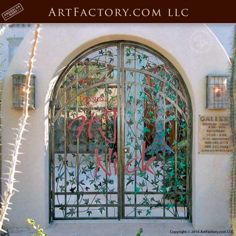 Wrought Iron Gates: Fine Art Custom Hand Forged Iron Gates