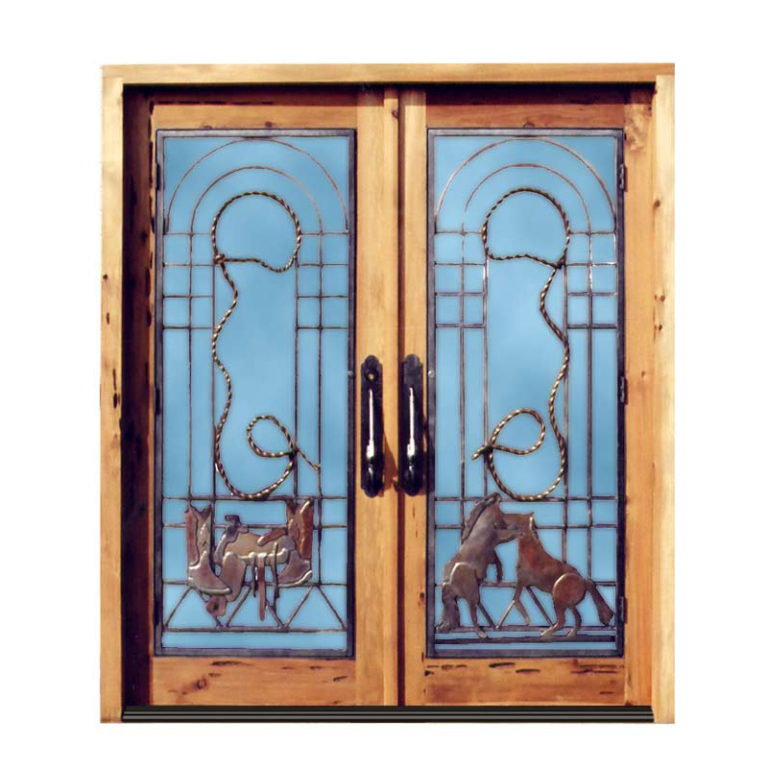 Western Style Double Doors