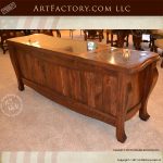 French Baroque Desk: Custom Solid Wood Executive Desks