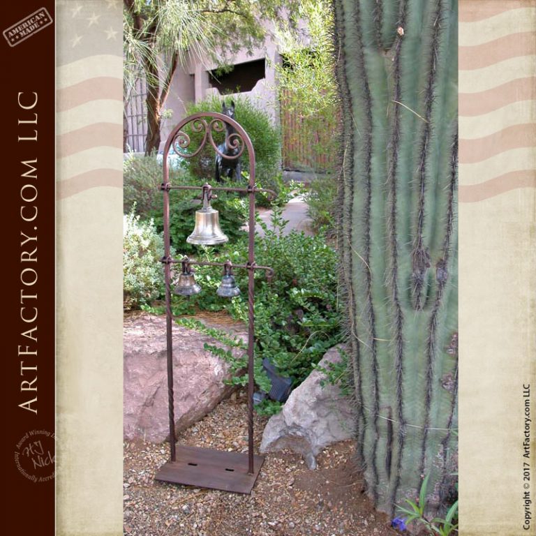 Custom Garden Bells: Unique Iron Bells For Your Courtyard