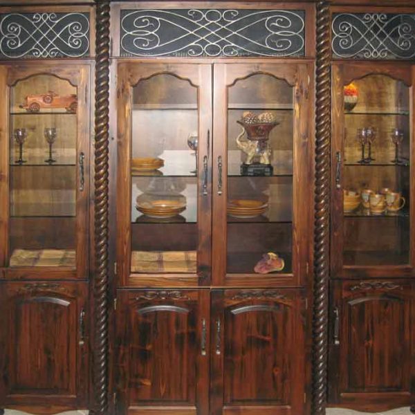 Dining Room Hutches | China Display Cabinet | Display Hutches With Iron