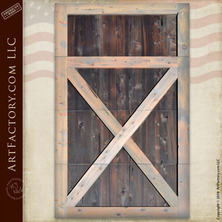 Crossbuck Garage Doors: Master Handcrafted From Solid Wood