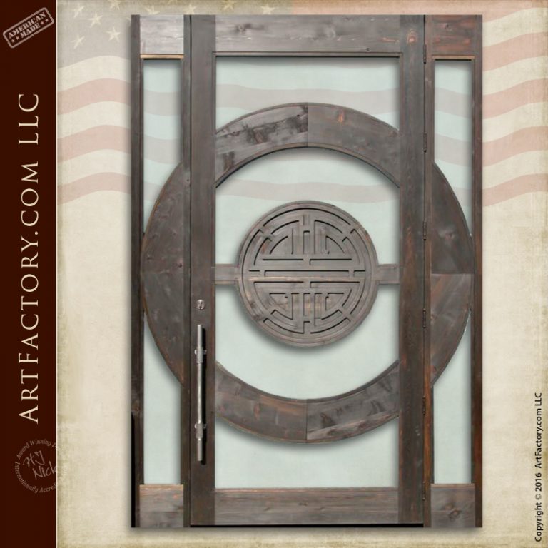 Japanese Custom Design Door - 14th Century Himeji Castle Inspired