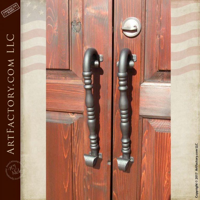 Rustic Wooden Double Doors: Handmade By Master Craftsmen