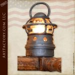 Ship Wheel Chandelier: Custom Nautical Theme Fine Art Lighting