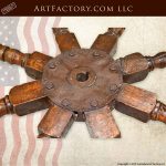 Ship Wheel Chandelier: Custom Nautical Theme Fine Art Lighting