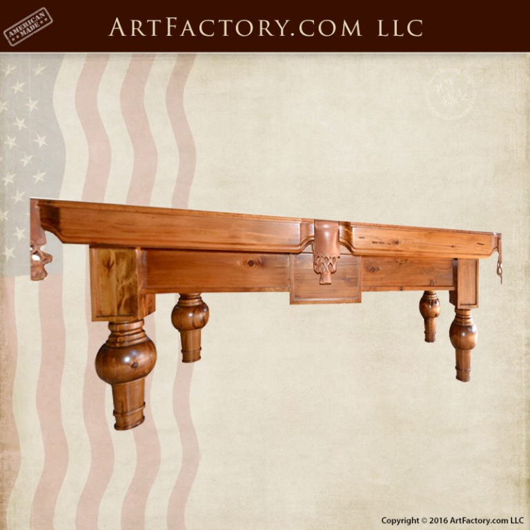 Pool Tables: Hand Carved Fine Art Billiards And Game Tables