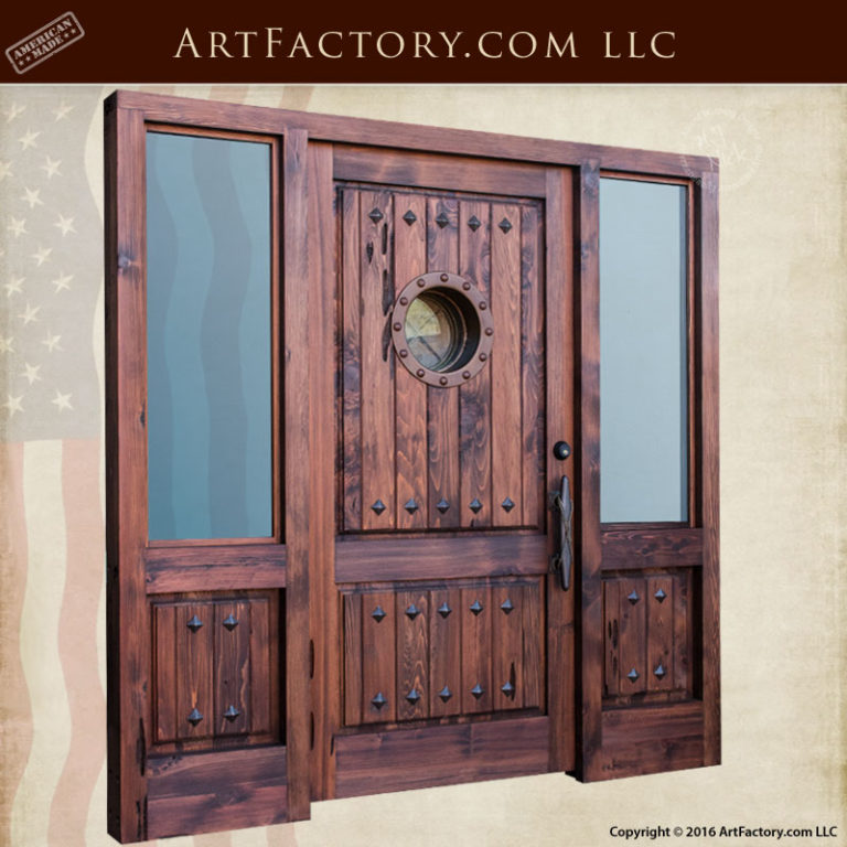 Nautical Exterior Custom Door: USS Mispillion Portal