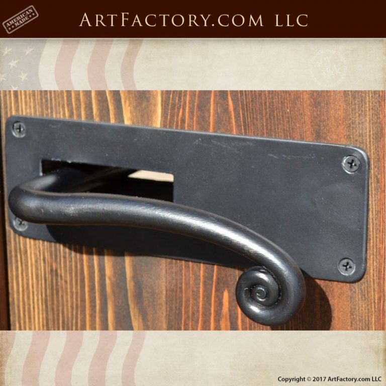 Elegant Custom Door Handles: Hand Forged By Master Blacksmiths