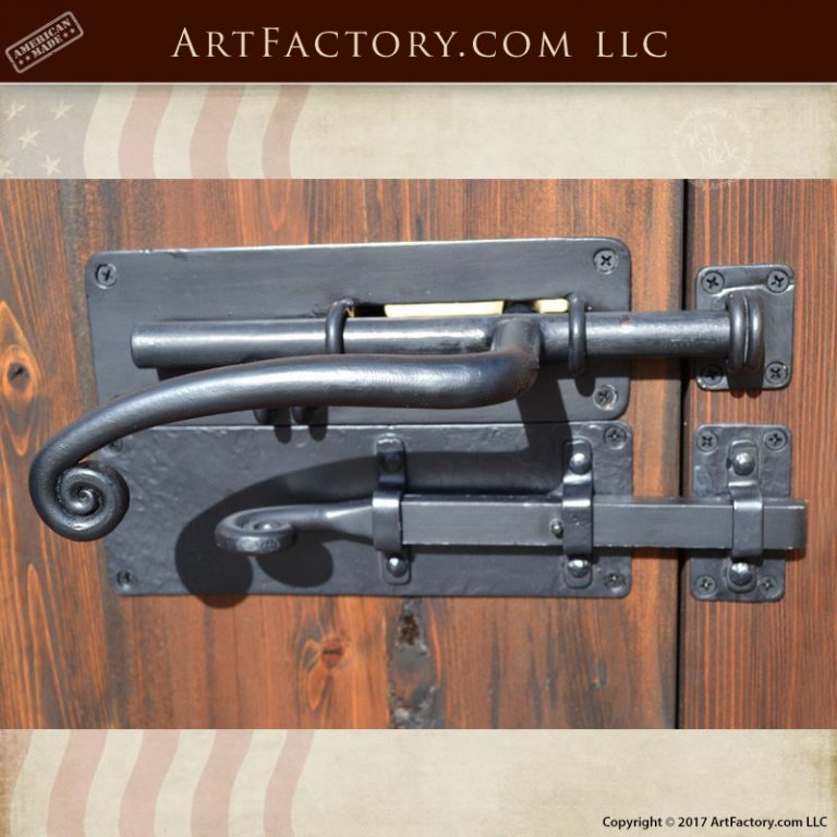 Elegant Custom Door Handles: Hand Forged By Master Blacksmiths