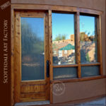 Custom Windows: Thick Tempered Glass, Solid Wood Frames