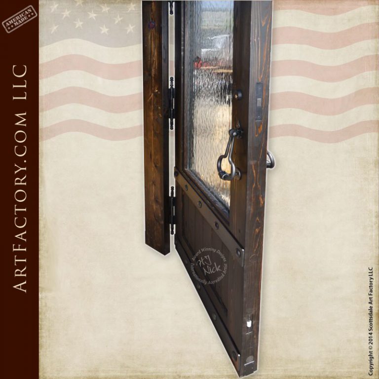 Solid Wood Glass Panel Door: Master Handcrafted From Natural Materials