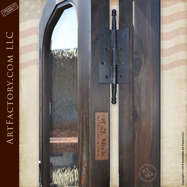 Solid Wood Glass Panel Door: Master Handcrafted From Natural Materials