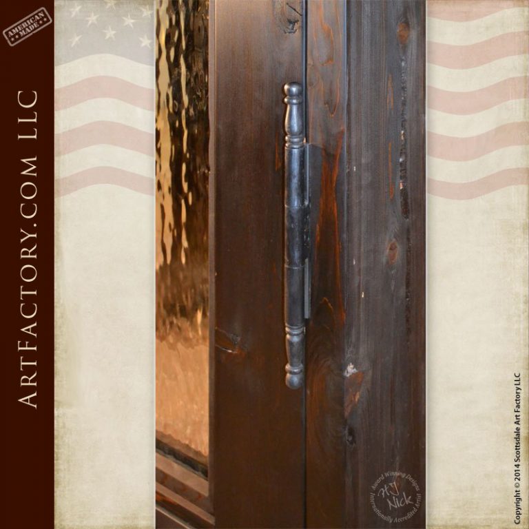 Solid Wood Glass Panel Door: Master Handcrafted From Natural Materials