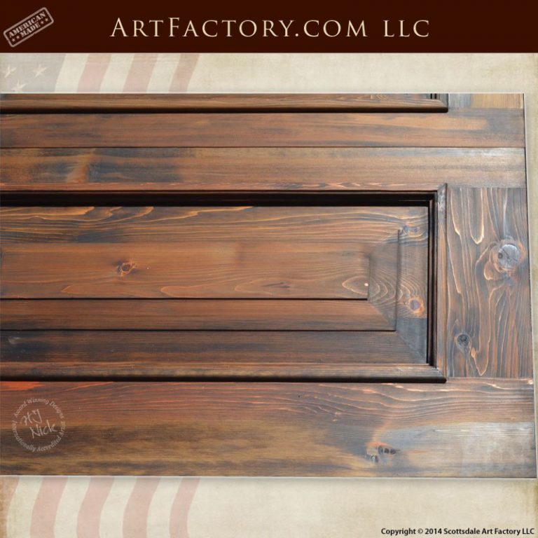 Wood Panel Garage Door: Custom Overhead Roll Up Wooden Doors