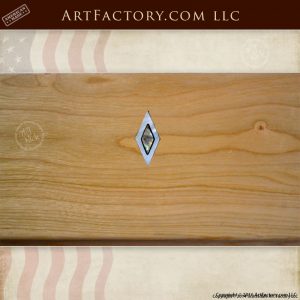 Handcrafted Custom Pool Table - Fine Grain Leather Pockets