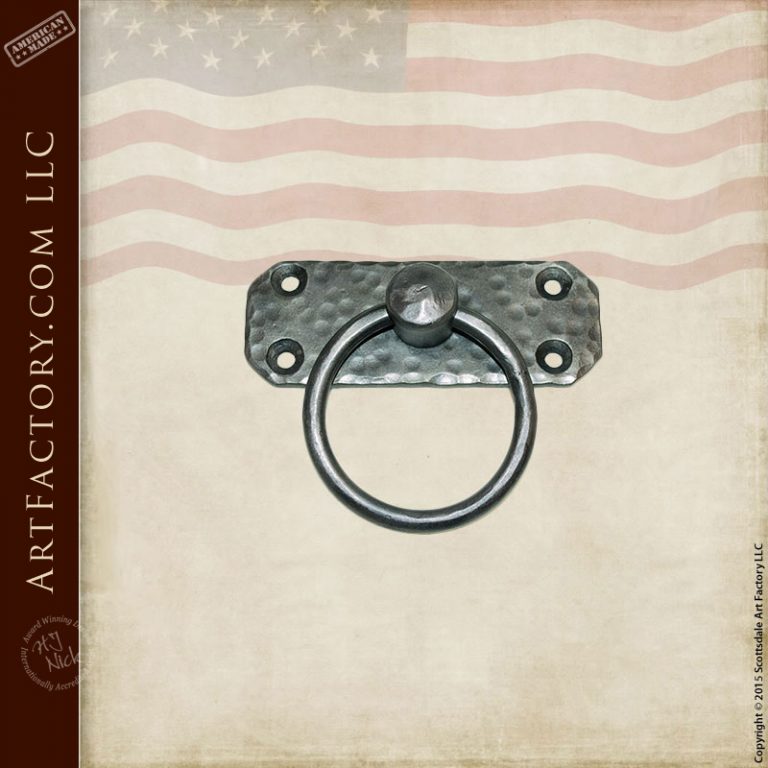 Custom Hand Forged Cabinet Pulls: Wrought Iron Drawer Handles