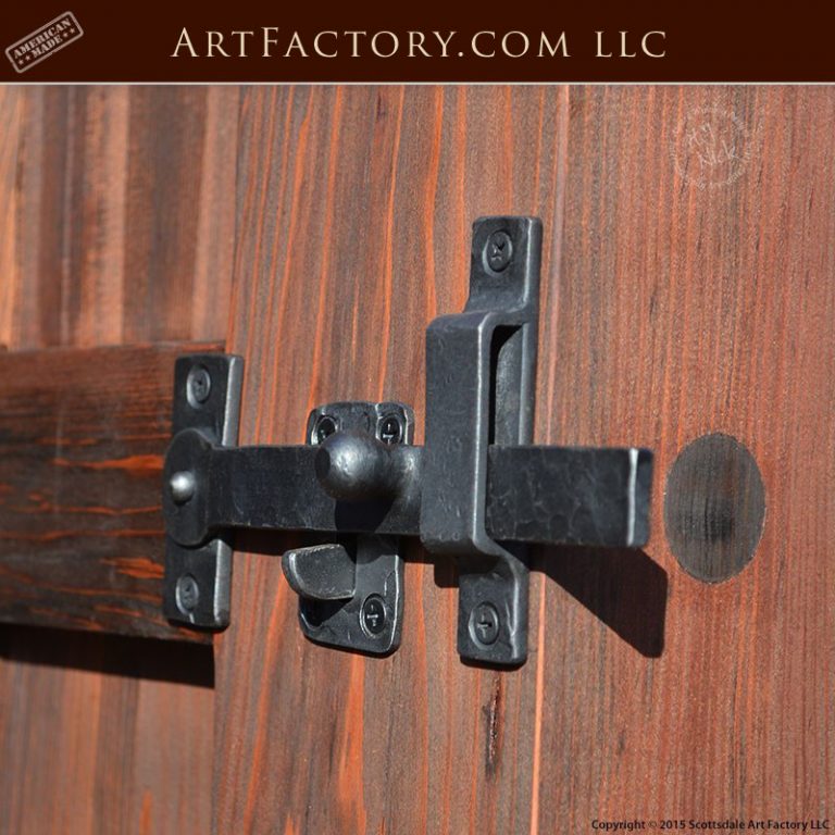 Hand Forged Iron Latch: In Any Size For Use With Any Door Or Gate
