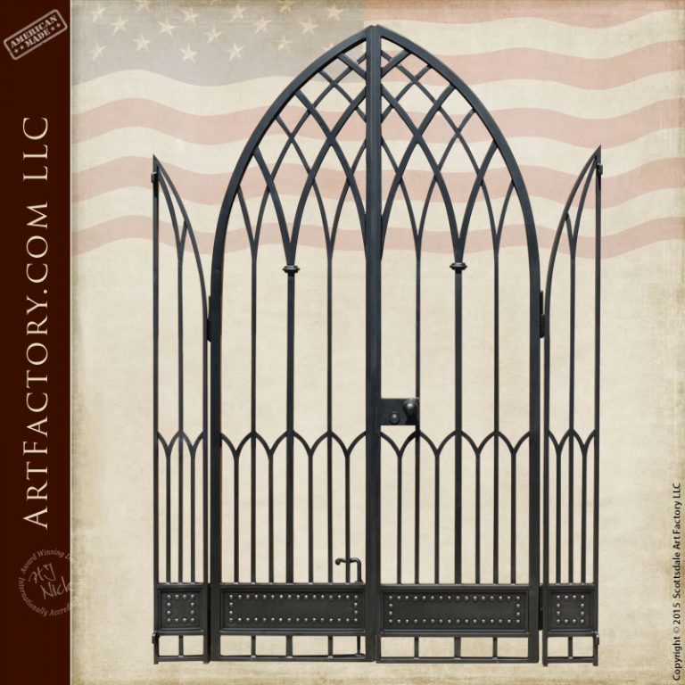 Wrought Iron Gates: Fine Art Custom Hand Forged Iron Gates