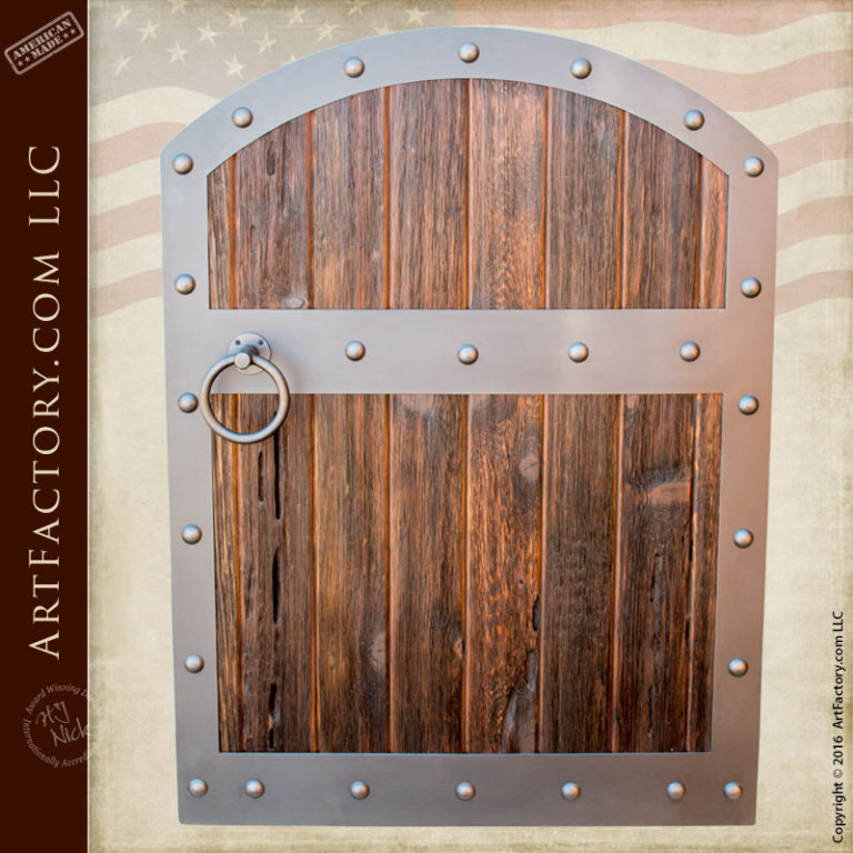 Wood Gates - Fortified Medieval Raised Grain Custom Castle Design
