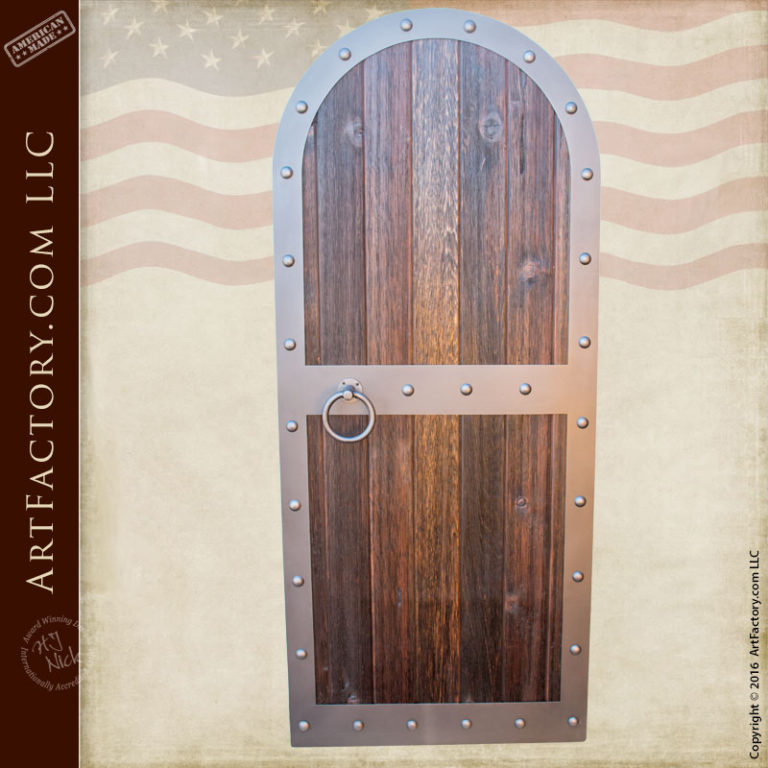 Wood Gates - Fortified Medieval Raised Grain Custom Castle Design