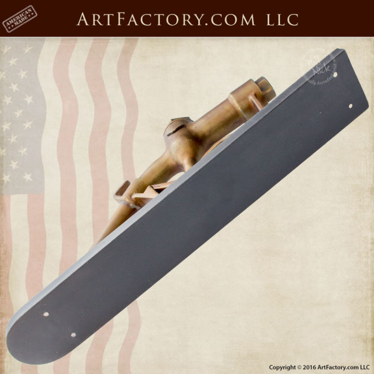 Gas Pump Nozzle Door Pull: Custom Hand Forged Door Handles