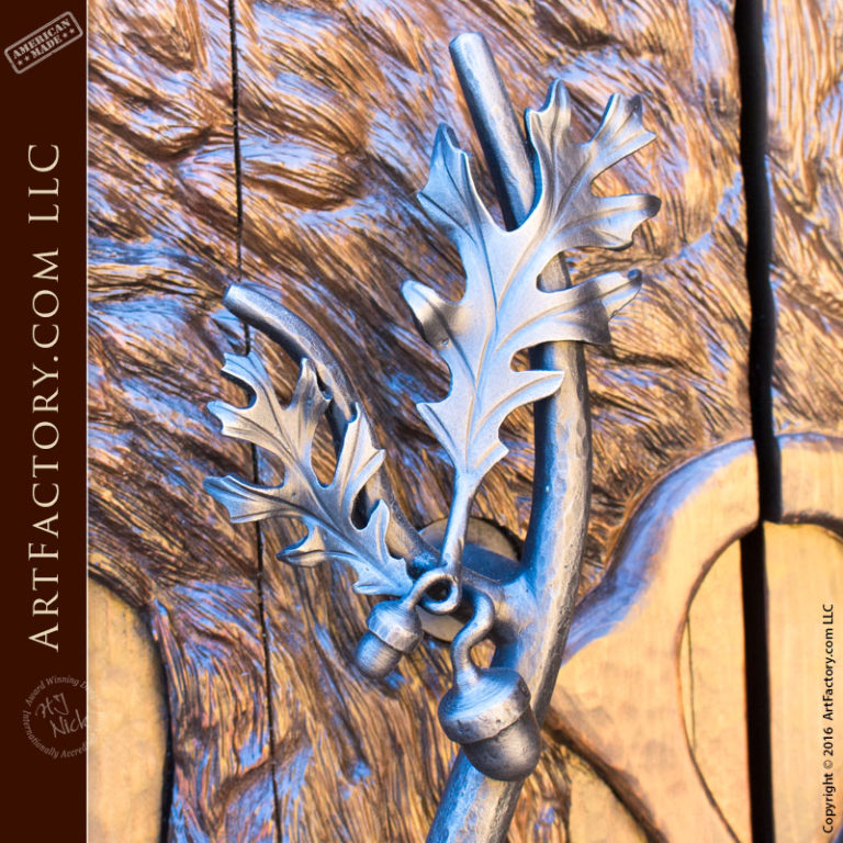 Tree Of Life Carved Door: Fine Art Carvings By One Master's Hands