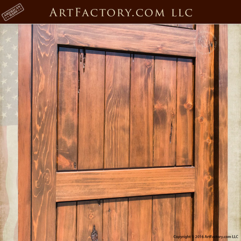 Custom 3-Panel Solid Wood Entry Door | Handcrafted in US