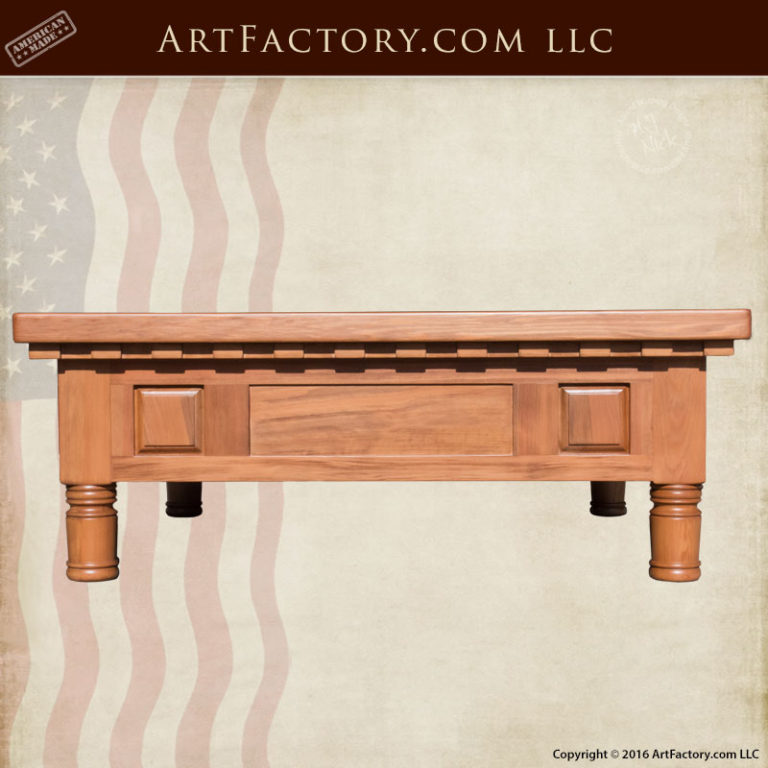 Custom Craftsman Coffee Table: Master Handcrafted In The USA