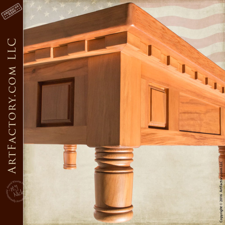 Custom Craftsman Coffee Table: Master Handcrafted In The USA