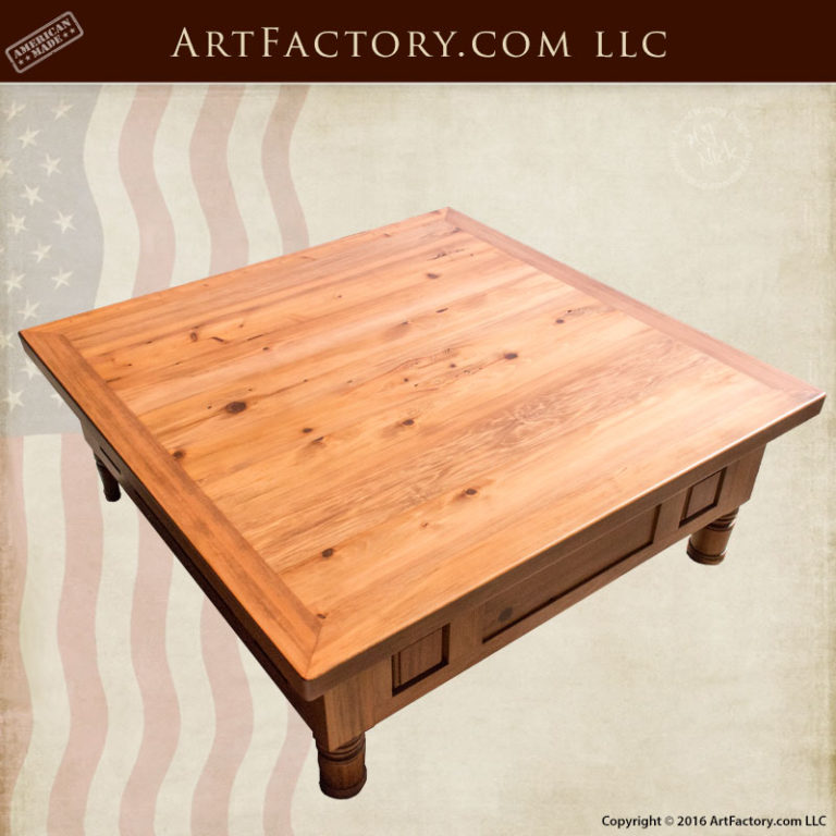 Custom Craftsman Coffee Table: Master Handcrafted In The USA