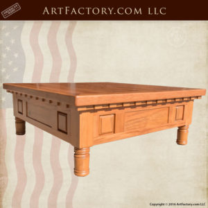 Custom Craftsman Coffee Table: Master Handcrafted In The USA