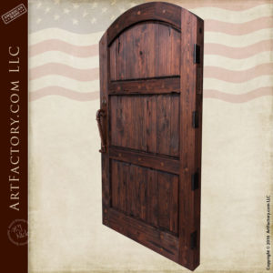 Three Panel Side Gate: Solid Wood, Handmade By Master Craftsmen