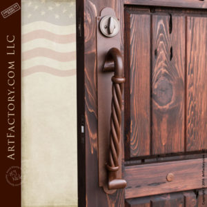 Three Panel Side Gate: Solid Wood, Handmade By Master Craftsmen