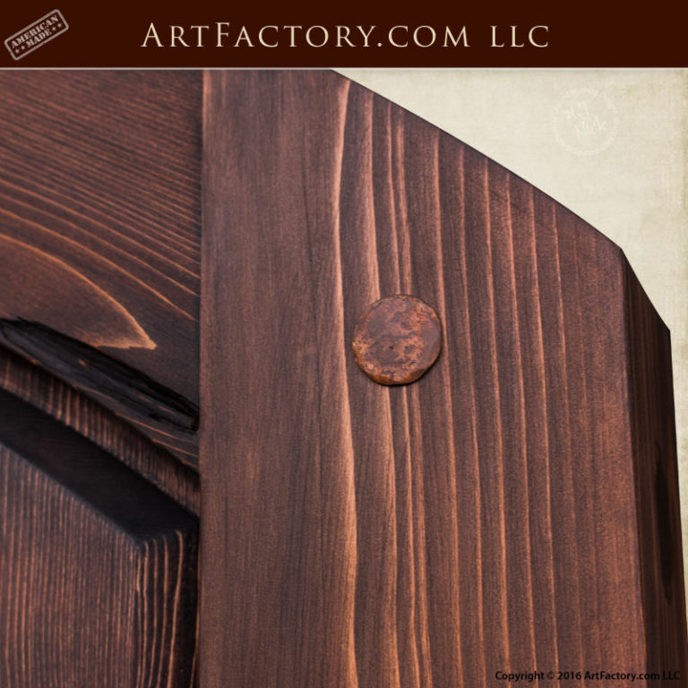 Three Panel Side Gate: Solid Wood, Handmade By Master Craftsmen