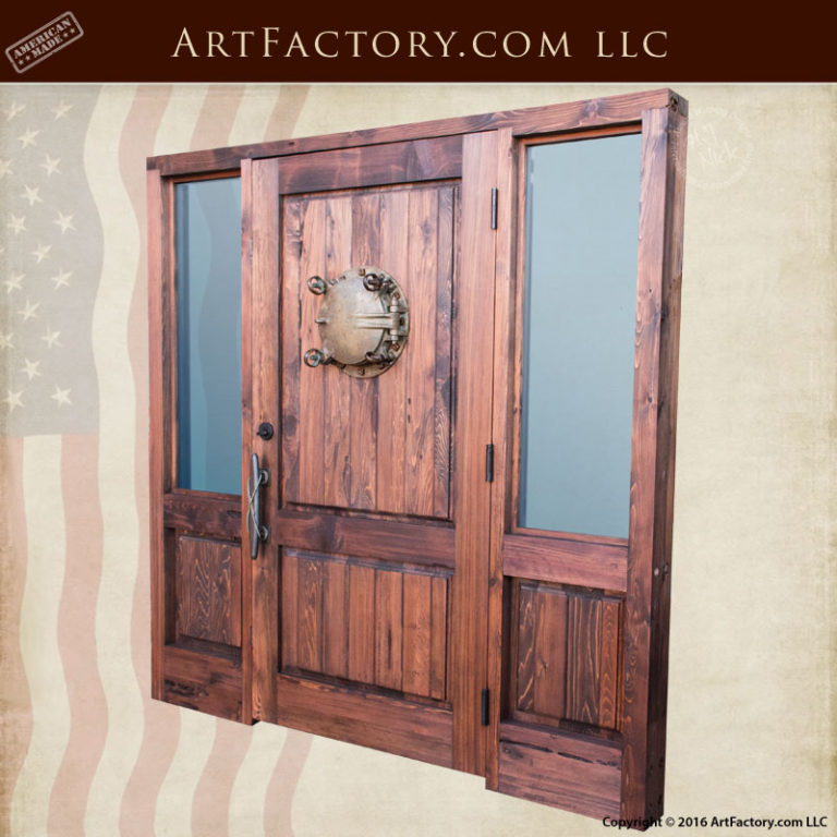 USS Mispillion Nautical Entry Door - Ships Original Working Portal