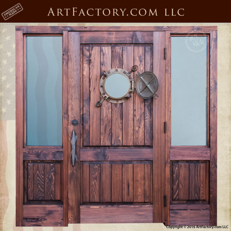 USS Mispillion Nautical Entry Door - Ships Original Working Portal