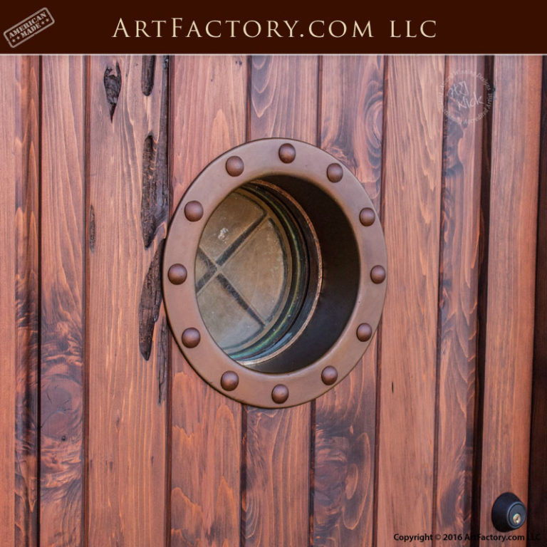 USS Mispillion Nautical Entry Door - Ships Original Working Portal