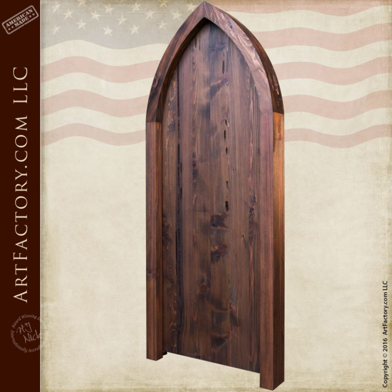 Classic Cathedral Entrance Door: Custom Made To Order
