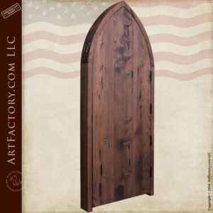 Classic Cathedral Entrance Door: Custom Made To Order