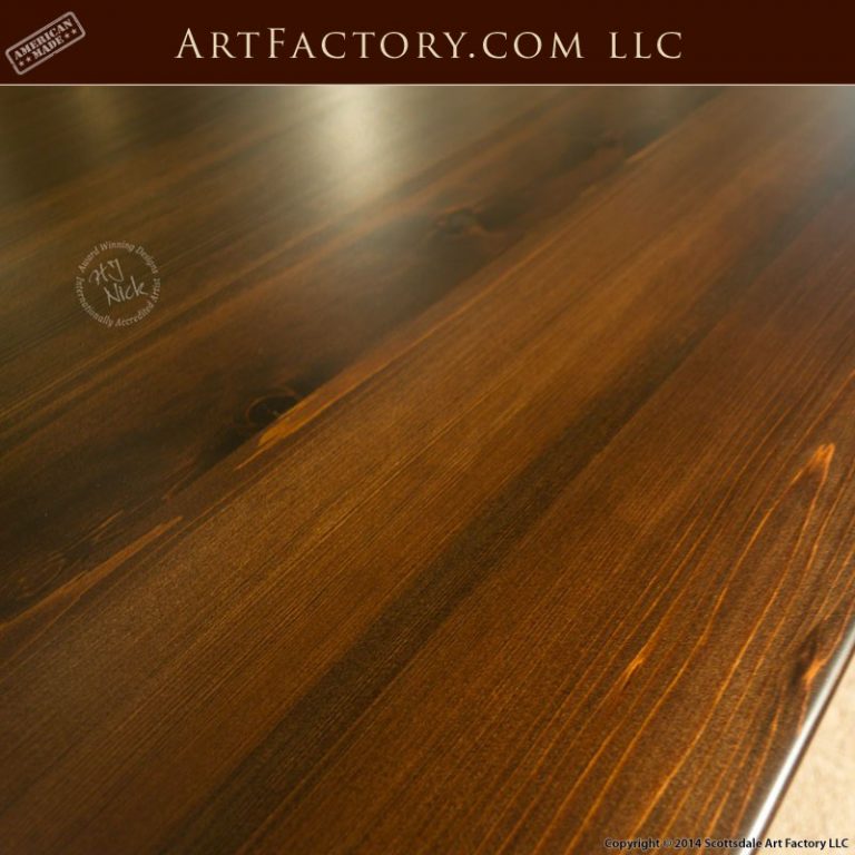Custom Solid Wood Dining Table: Handmade By Master Craftsmen In The USA