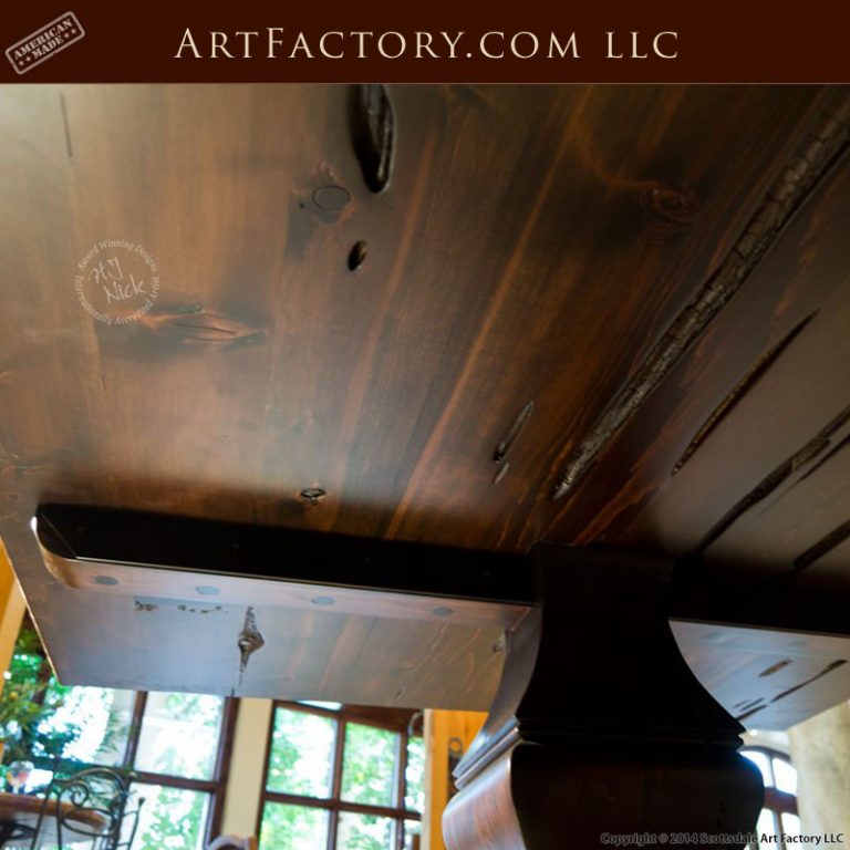 Custom Solid Wood Dining Table: Handmade By Master Craftsmen In The USA