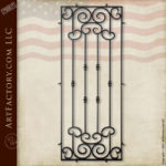 Door Grills: Custom Decorative Wrought Iron Security Grills