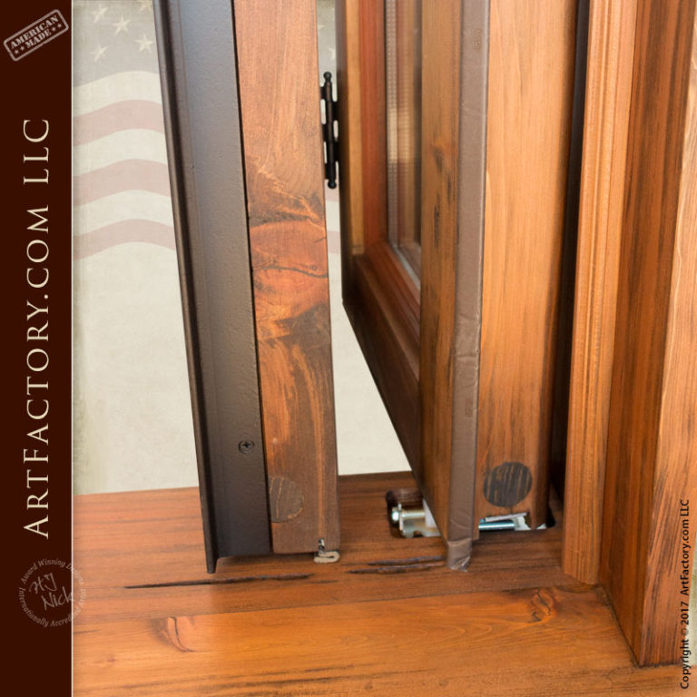 Custom Bi-Fold Windows: Hand Built Solid Wood Frames