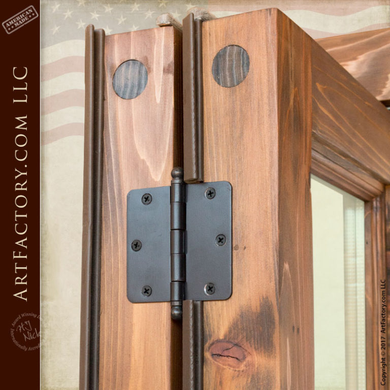 Custom Bi-Fold Windows: Hand Built Solid Wood Frames