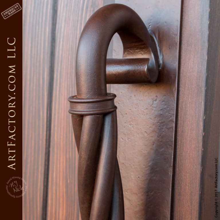 Arched Wooden Garden Gate: Custom Vertical Groove Design