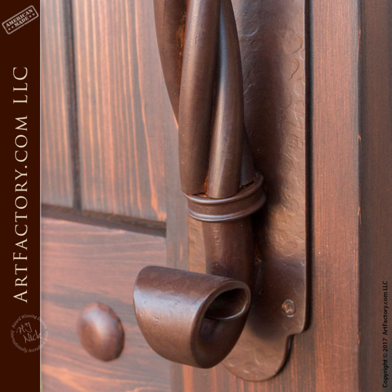 Arched Wooden Garden Gate: Custom Vertical Groove Design