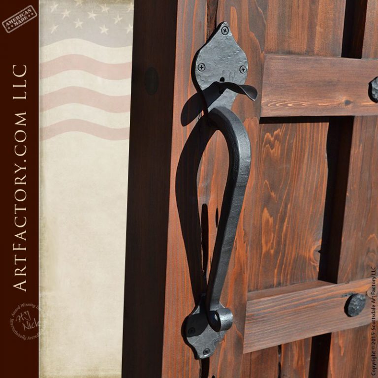 Hand Forged Iron Latch: In Any Size For Use With Any Door Or Gate