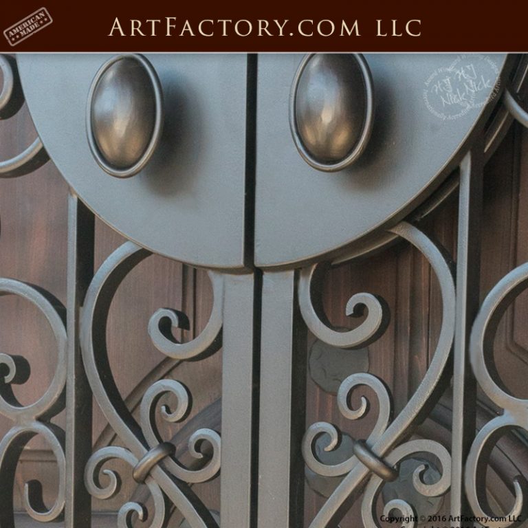 Custom Decorative Security Door: Double Fortress Strength, Built To Last